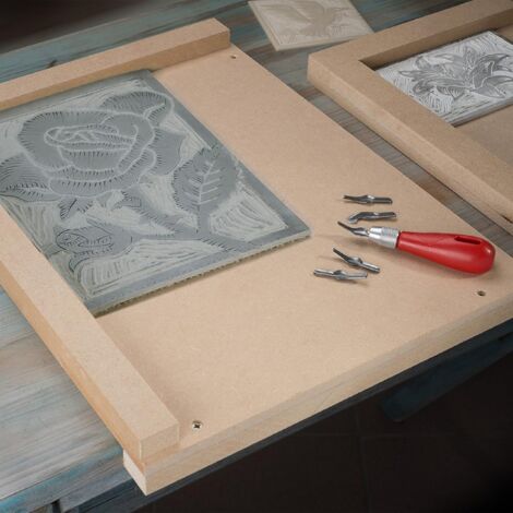 Ciseau à linogravure 1pc Essdee pour impression en relief linoléum lame ...