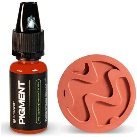 Colorant pour plâtre polymère 10ml CREONIT pigment RED OXYD 005