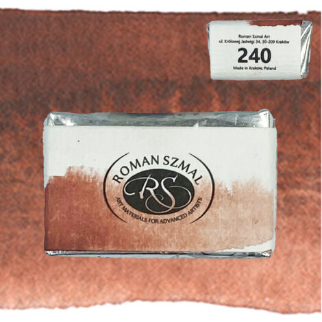 Cube aquarelle AQUARIUS Roman Szmal peinture artistique Hématite 240