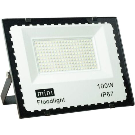 LAMPE D'EXTÉRIEUR POUR MAISON 100W PROJECTEUR DE JARDIN À LED POUR ...
