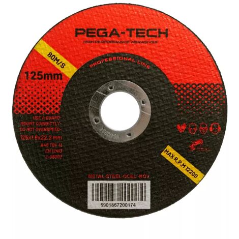 Disque métallique 125×1,6