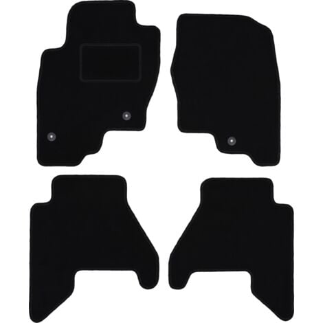 Tapis de sol en velours noir pour : Nissan Pathfinder R51 SUV (2004-2014)