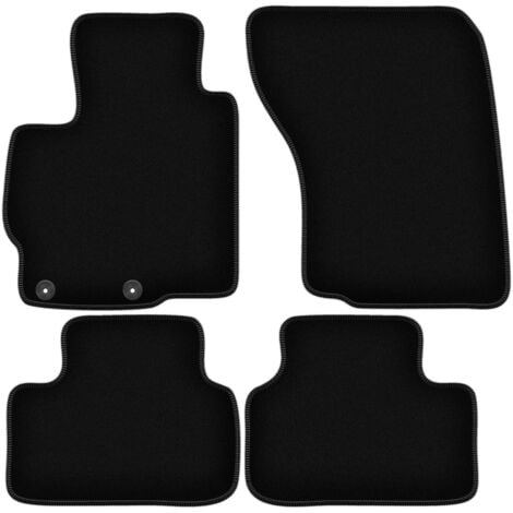 Tapis de sol en velours noir BASIC pour : Mitsubishi ASX II (2020-)