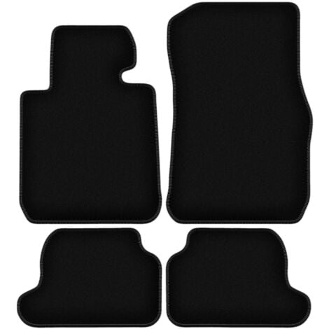 Tapis de sol en velours noir BASIC pour : BMW 1 F23 cabriolet (2011-2019)