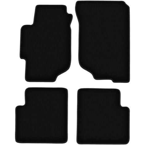 Tapis de sol en velours noir BASIC pour Honda Accord VI break, berline, Type-R (1997-2002)