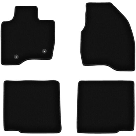Tapis de sol en velours noir BASIC pour : Ford Explorer MK5 SUV (2010-2019)