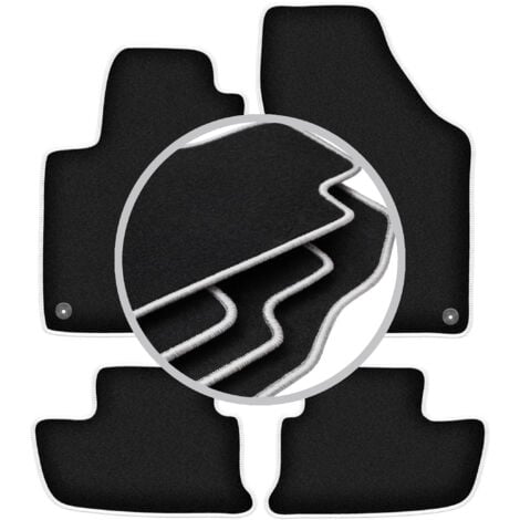 Tapis de voiture CARLUX-SILVER pour : Peugeot RCZ coupé (2010-2015)