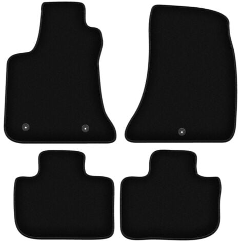 Tapis de sol en velours noir BASIC pour : Chrysler 300C berline, break, Touring (2004-2010)