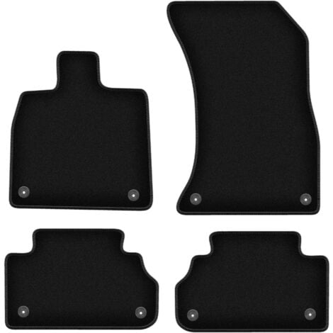 Tapis de sol en velours noir BASIC pour Audi Q5 II FY / F5 SUV (2017-)