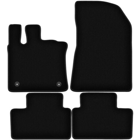 Tapis de sol en velours noir BASIC pour Renault Captur II (2020-)