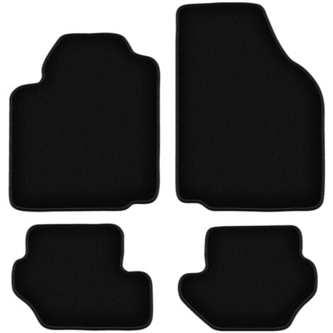 Tapis de sol en velours noir BASIC pour : Ford Fiesta MK4 à hayon (1995-1999)