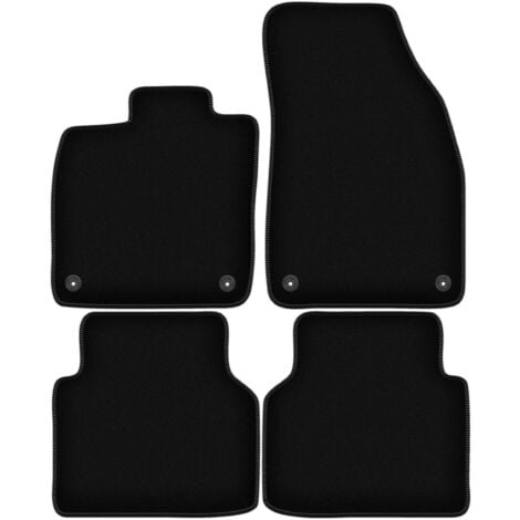 Tapis de sol en velours noir BASIC pour : Skoda Enyaq iV SUV (2020-)