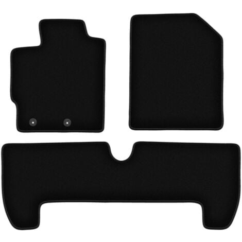 Tapis de sol en velours noir BASIC pour : Toyota Urban Cruiser à hayon (2008-2014)