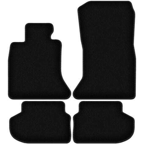 Tapis de sol en velours noir BASIC pour BMW 5 F11 FL break, touring (2013-2017)
