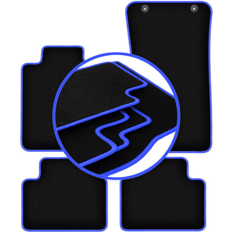 Tapis de voiture CARLUX-BLUE pour : Alfa Romeo Giulia 2x4 (2WD) berline ...