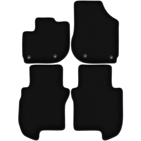 Tapis de sol en velours noir BASIC pour Honda Jazz V Hybrid (2020-)
