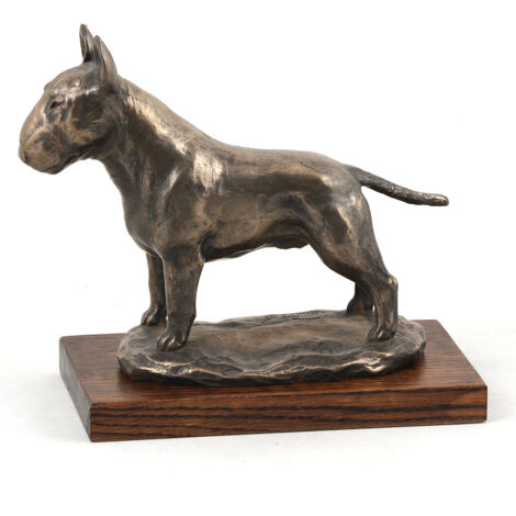 Figurine Bull Terrier Art-Dog silhouette de chien realiste pour expo ...