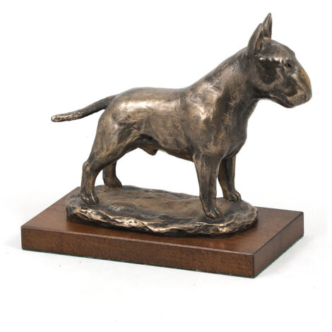 Figurine Bull Terrier Art-Dog silhouette de chien realiste pour expo ...