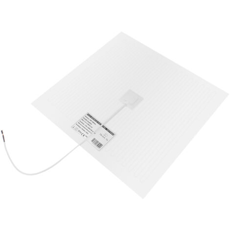 Film miroir chauffant 70x70cm anti-buée pour salle de bain 230V ...