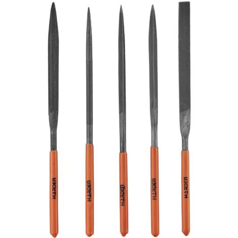 Lot de 10 limes aiguilles. Durcir