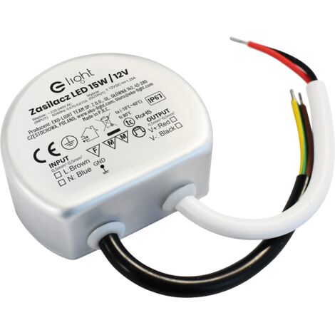 ALIMENTATION DE MONTAGE 15W IP65