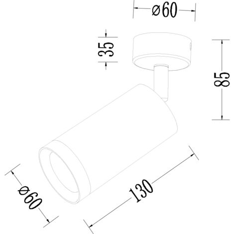 Spot Mica Gold 1xGU10