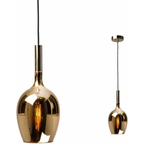 Lampe suspendue LUGANO GOLD 1xE14