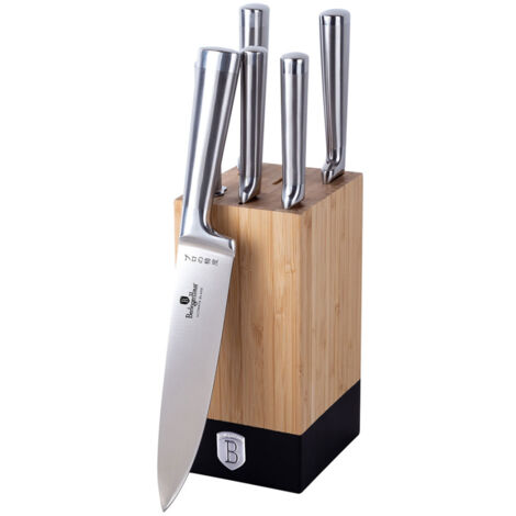 Coffret de couteaux Berlinger Haus BH-2804 dans un bloc de bambou