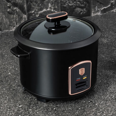 CUISEUR À RIZ ÉLECTRIQUE 1,8 L BERLINGER HAUS BH-9554 NOIR ROSE