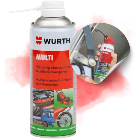 Préparation multi-spray 400ML WURTH