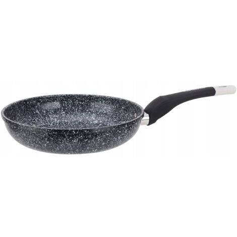 Poêle en granit 22 cm, antiadhésive, induction, pour gaz, 1,7 L