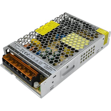 Alimentation à découpage Qoltec pour LED 150 W 12 V 12,5 A Aluminium