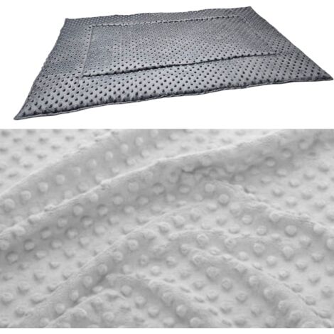 Tapis pour cage à cochon d'Inde ou lapin, 80x50, imperméable, gris clair