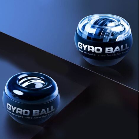 Gyro ball power ball gyro ball poignet et main ballon d'exercice LED