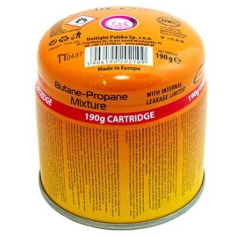 Cartouche de gaz propane-butane 190 g GAS-STOP ELICOTECH 2711 13 - S ...