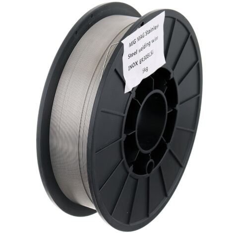 Fil de soudure pour acier inoxydable INOX MAG 0,8 mm 5 kg