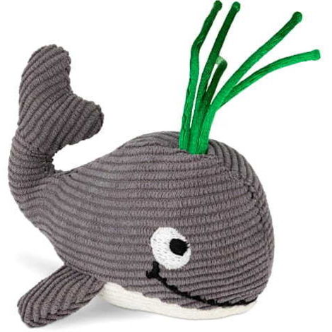 Jouet pour chat Barry King, baleine en peluche douce et durable