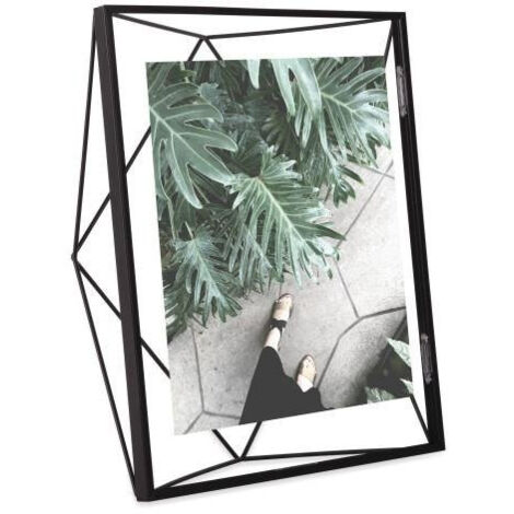 Cadre Prisma 20x25 en métal noir moderne