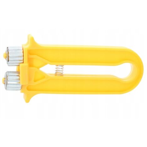 Tendeur de sertissage de fil en plastique jaune pour tendre le fil dans ...