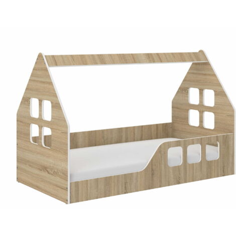 Lit enfant bas HOUSE SONOMA 160x80 Montessori DROIT