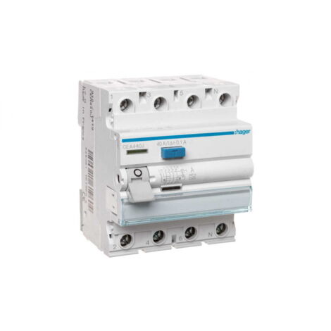 Disjoncteur différentiel 4P 40A 0,1A type A CEA440J