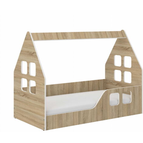 Lit enfant bas HOUSE SONOMA 140x70 Montessori DROIT