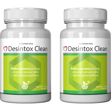 Desintox CLEAN Plantago ovata Ciste Aigremoine Psyllium - herbes 60 gélules