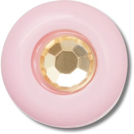 CROCS JIBBITZ GEMME ACRYLIQUE ROSE ET JAUNE SANS TAILLE Gemme acrylique ...