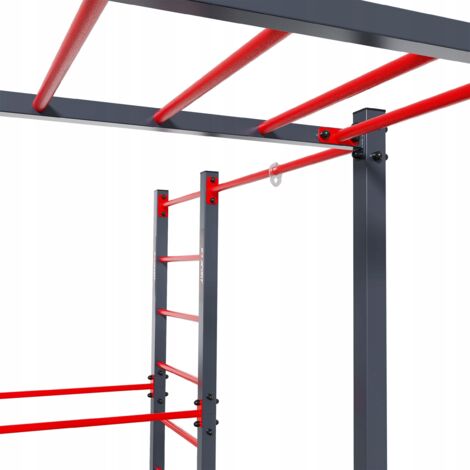 SUPPORT DE BARRE DE TRACTION EN MÉTAL POUR AIRE DE JEU DE GYM DE JARDIN ...