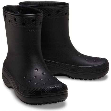 BOTTES DE PLUIE CROCS CLASSIC 208363 M10 I EU 4344 I W12 NOIRES