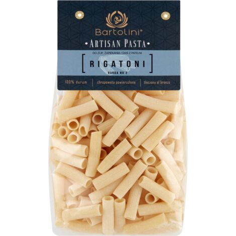Pâtes artisanales Bartolini - Tube de pâtes au blé dur n° 2, 400 g ...