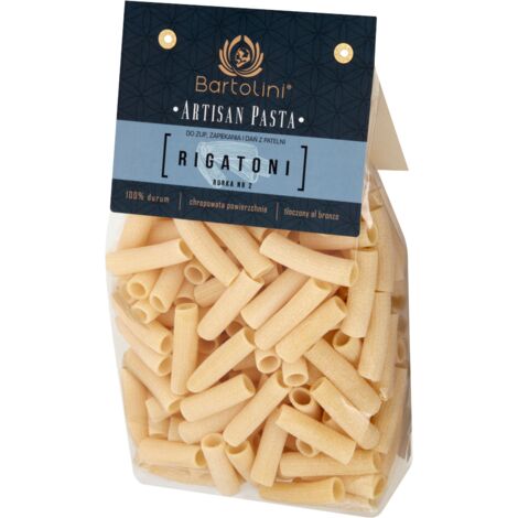 Pâtes artisanales Bartolini - Tube de pâtes au blé dur n° 2, 400 g ...