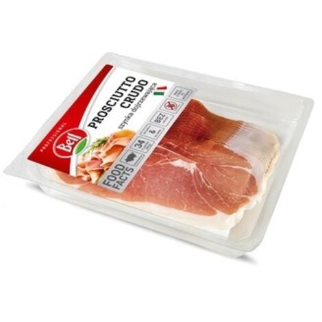 BELL Prosciutto Crudo 500g - Jambon cru italien, porc fumé