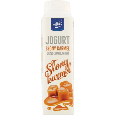 Yaourt à boire Milko au caramel salé - 330 ml - parfait pour un usage ...